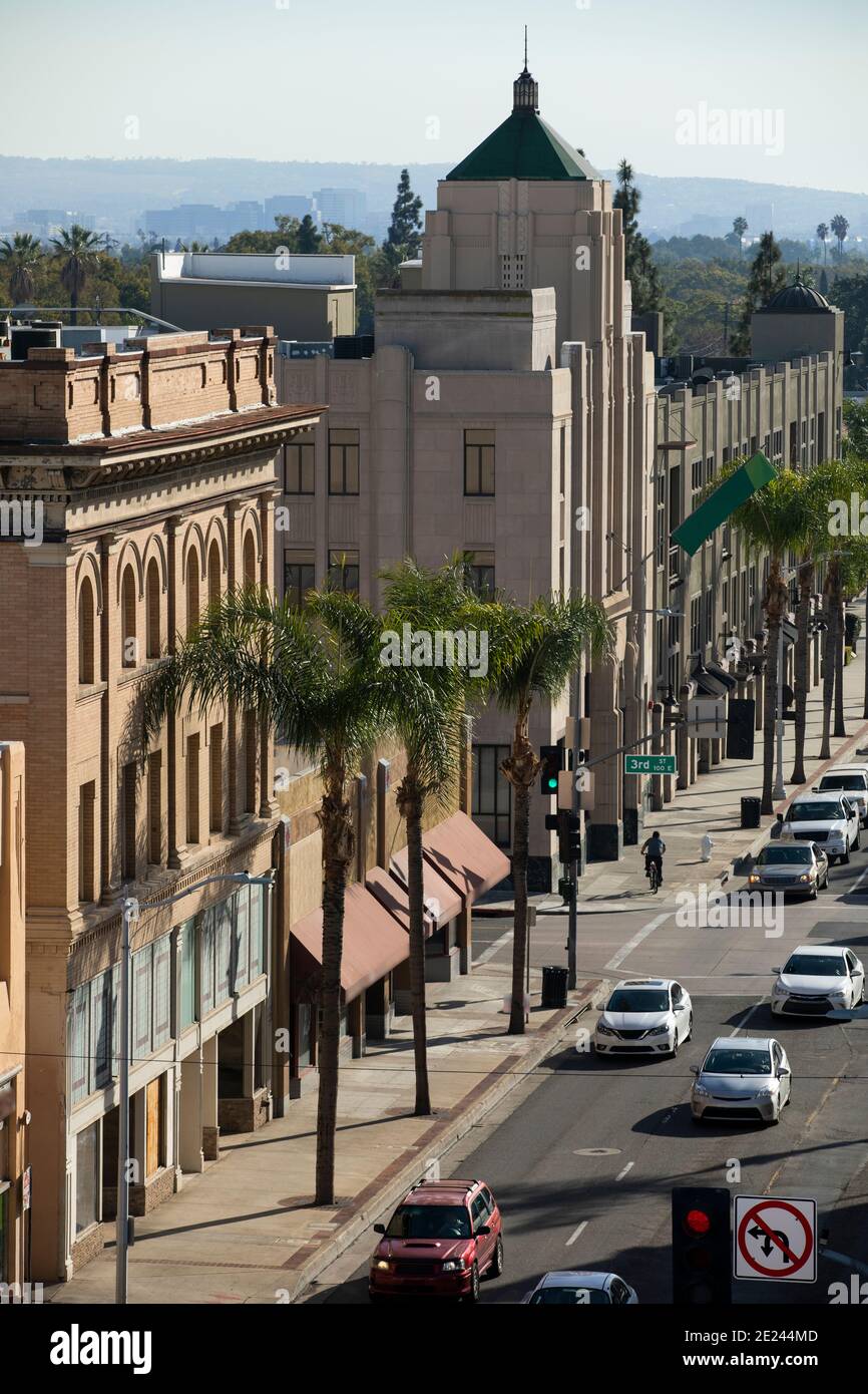 Downtown santa ana historic district hi-res stock photography and ...