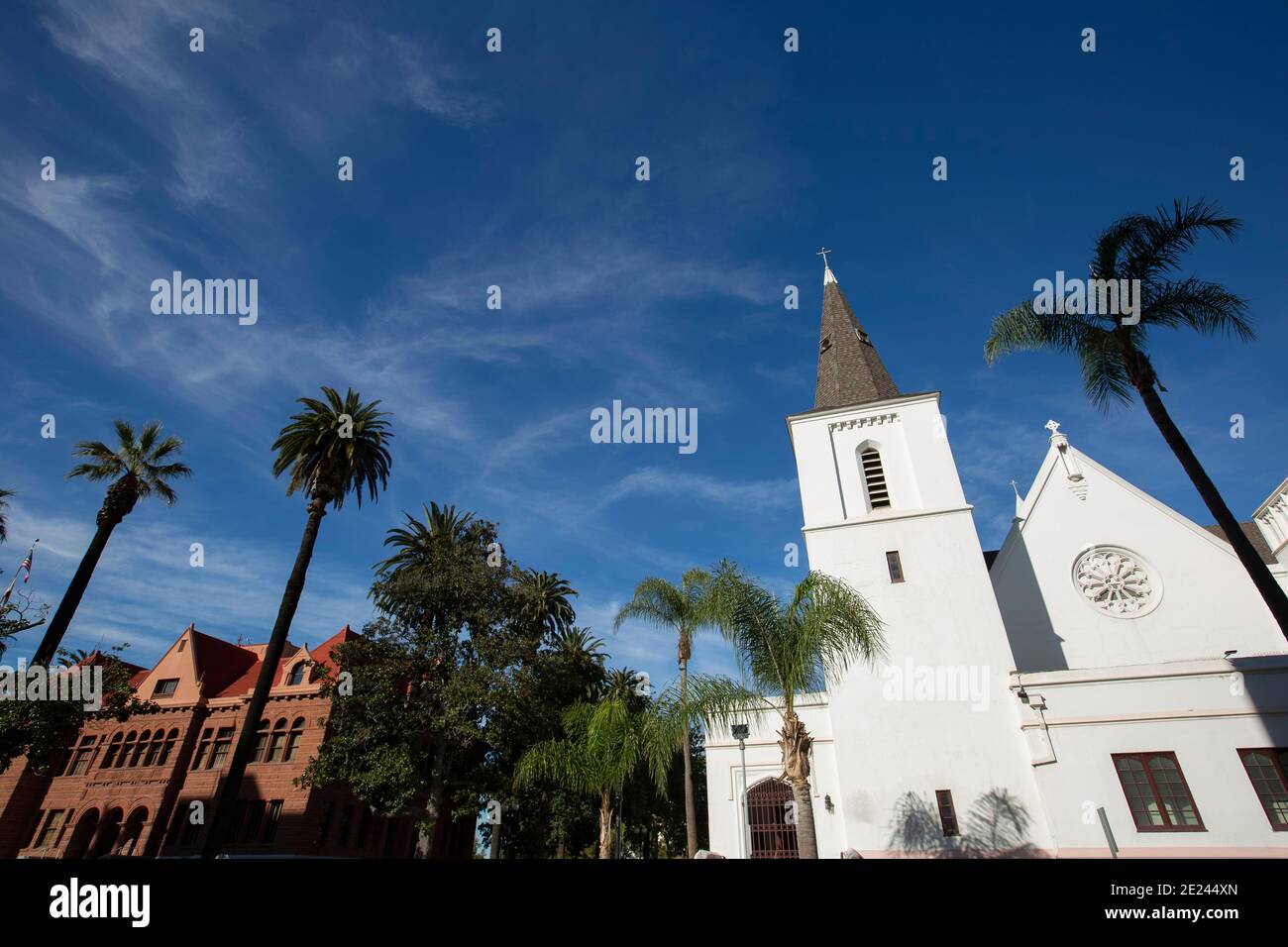 Downtown santa ana historic district hi-res stock photography and ...
