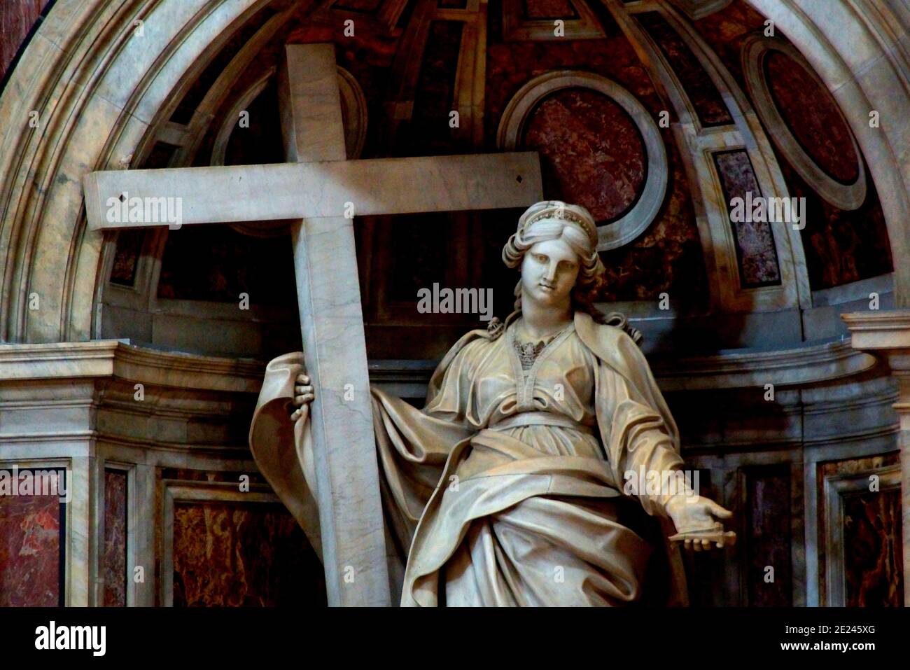 Saint helena with the cross hi-res stock photography and images - Alamy