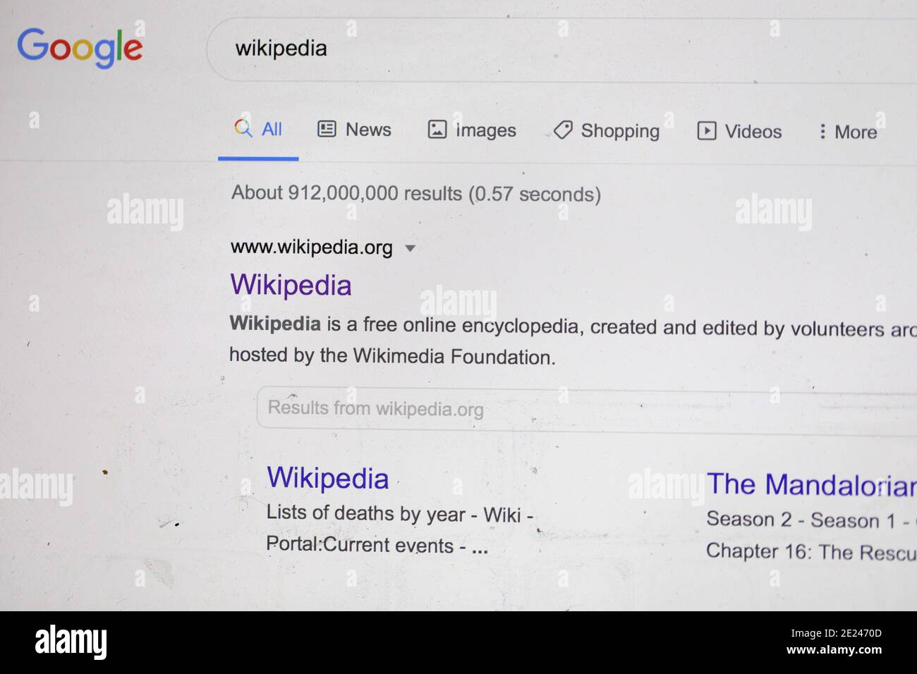 12th January 2021. The free online encyclopaedia Wikipedia celebrates ...
