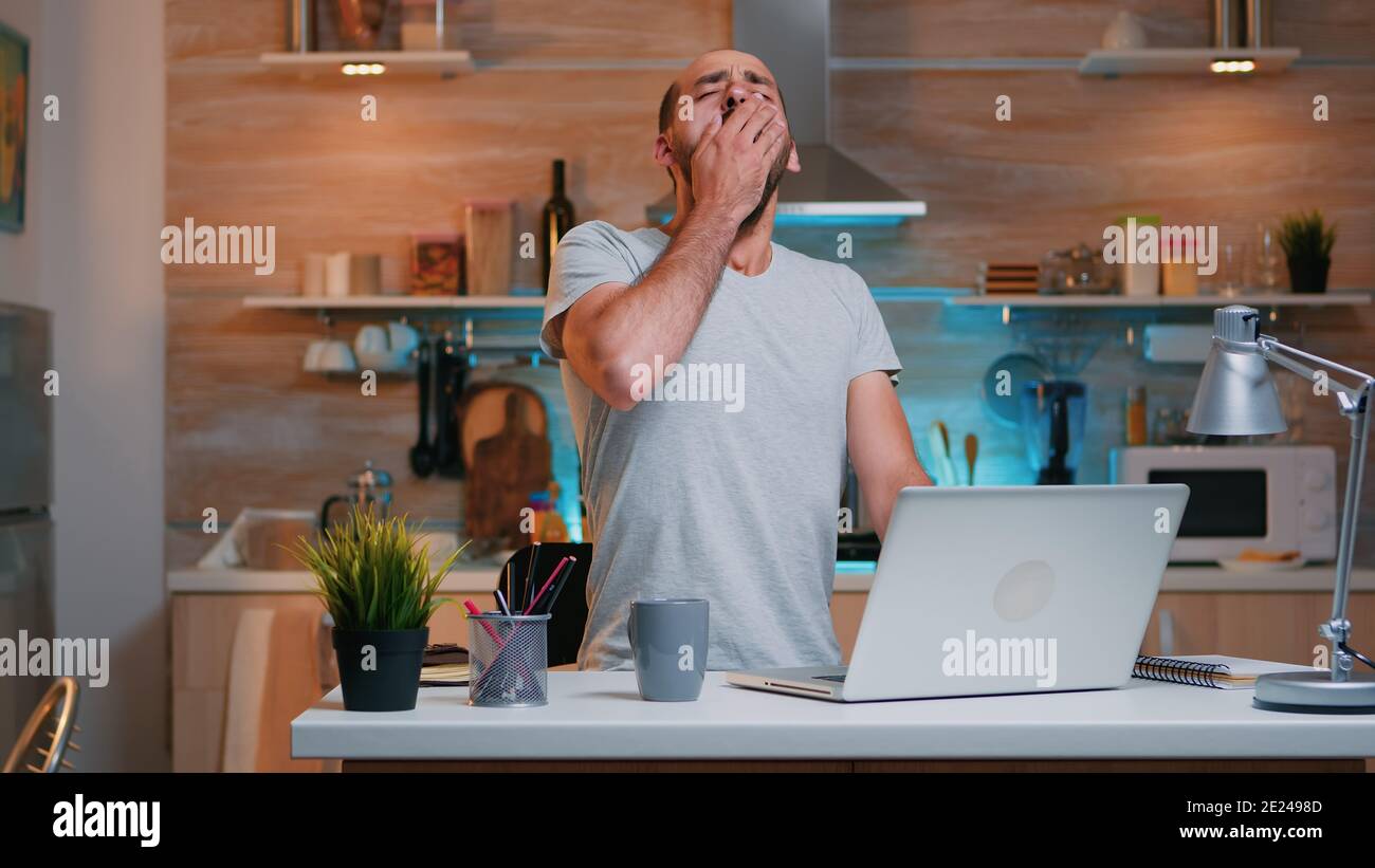 Busy woman and yawning High Resolution Stock Photography and Images - Alamy