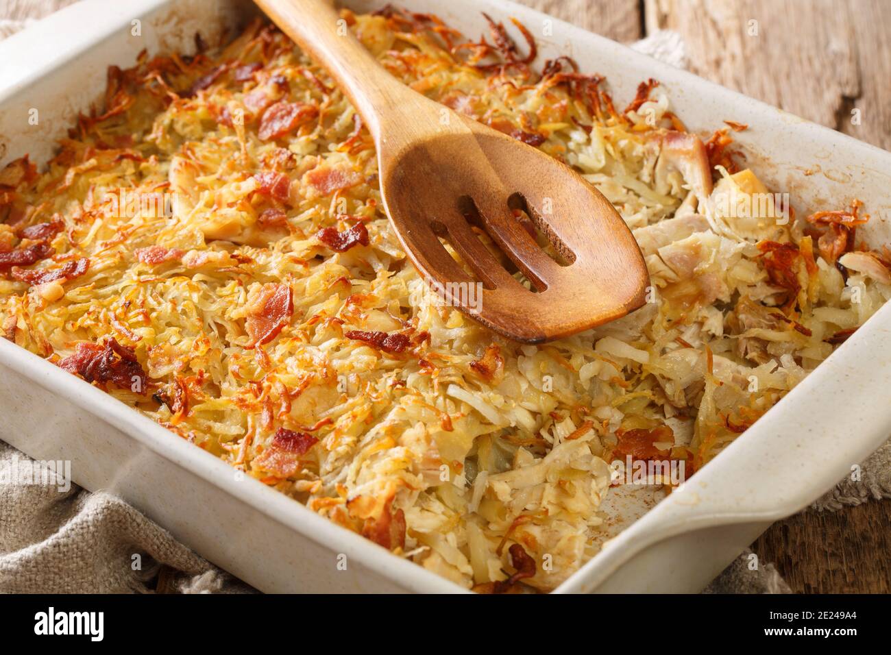 Canadian Rappie Pie, an Acadian classic comfort food dish made with ...