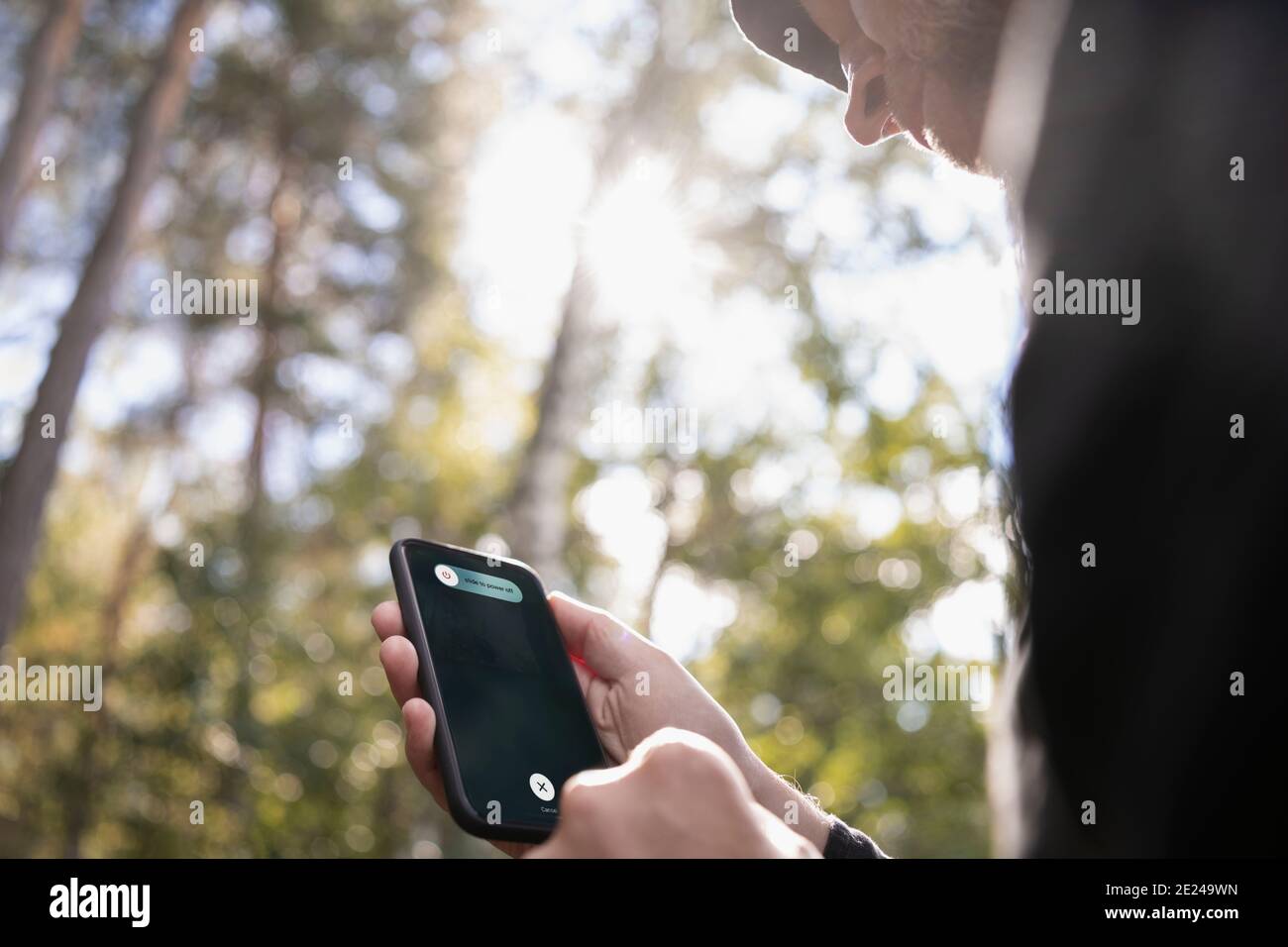 Human connection to nature hi-res stock photography and images - Alamy