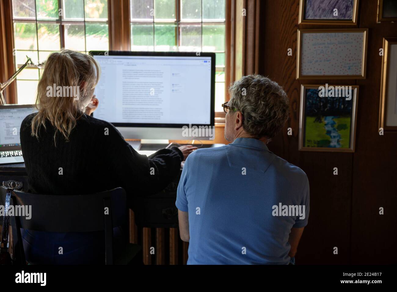 Father of computer hi-res stock photography and images - Alamy