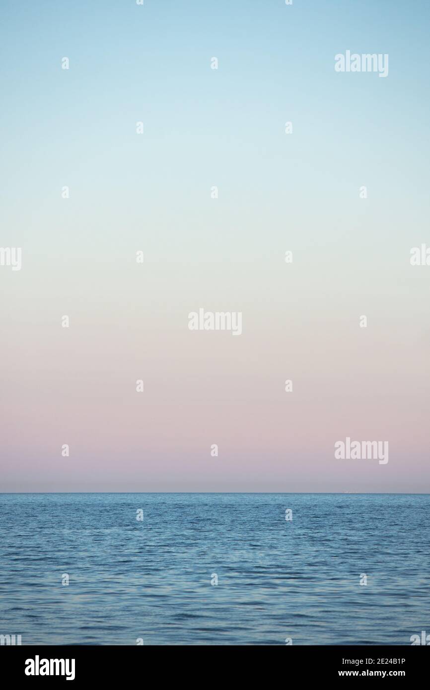 The Evolution of a Sunset over the sea - Picture 3 Stock Photo - Alamy