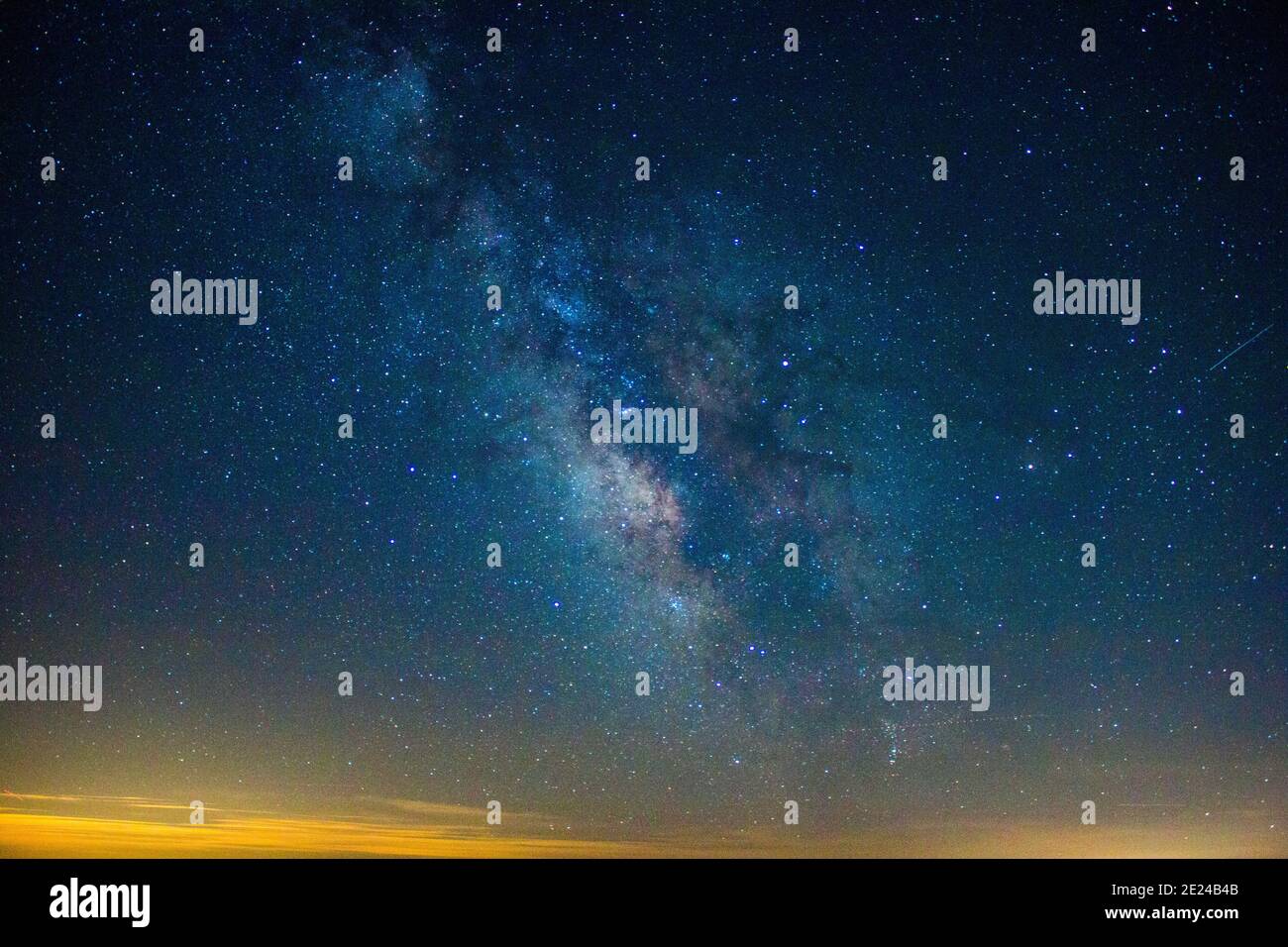 A sign at night Stock Photo - Alamy