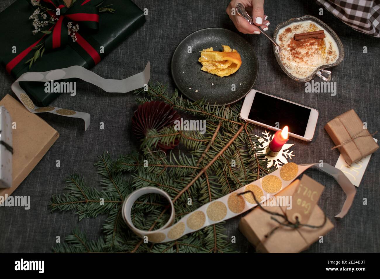 Christmas preparations hi-res stock photography and images - Alamy
