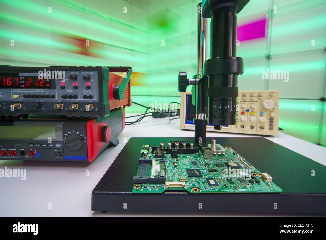 Automated control of printed circuit boards. Control of chip mounting ...