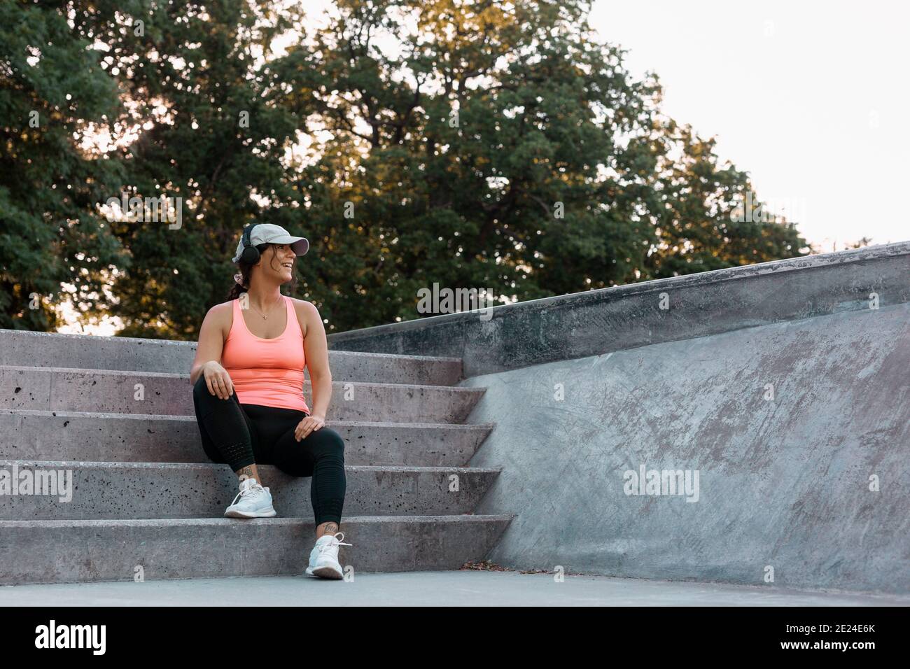 Sports stairs hi-res stock photography and images - Alamy