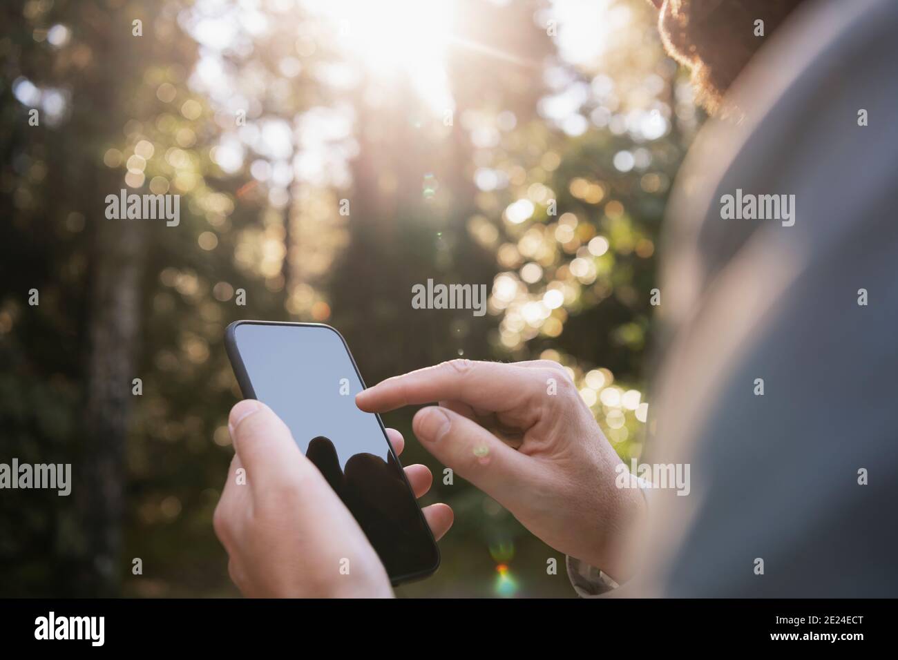 Communication with hand hi-res stock photography and images - Alamy