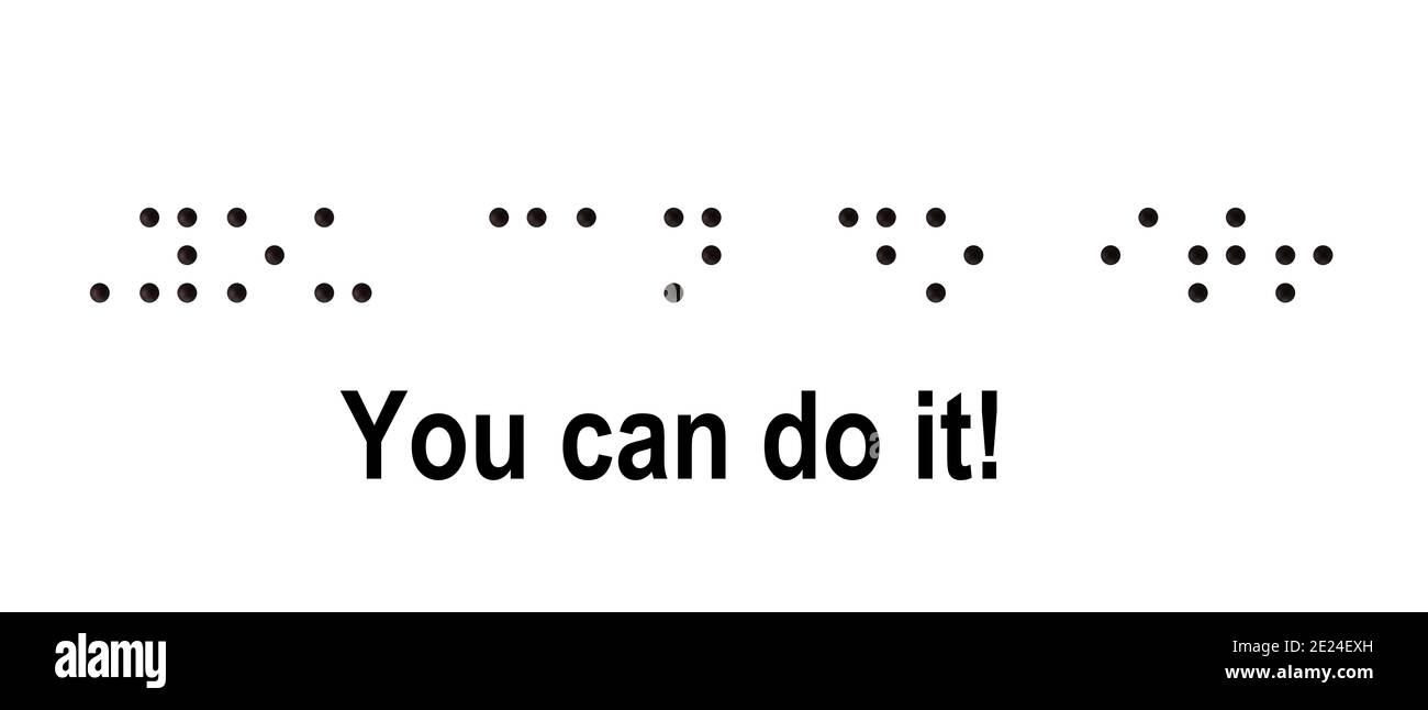 Braille dots hi-res stock photography and images - Alamy