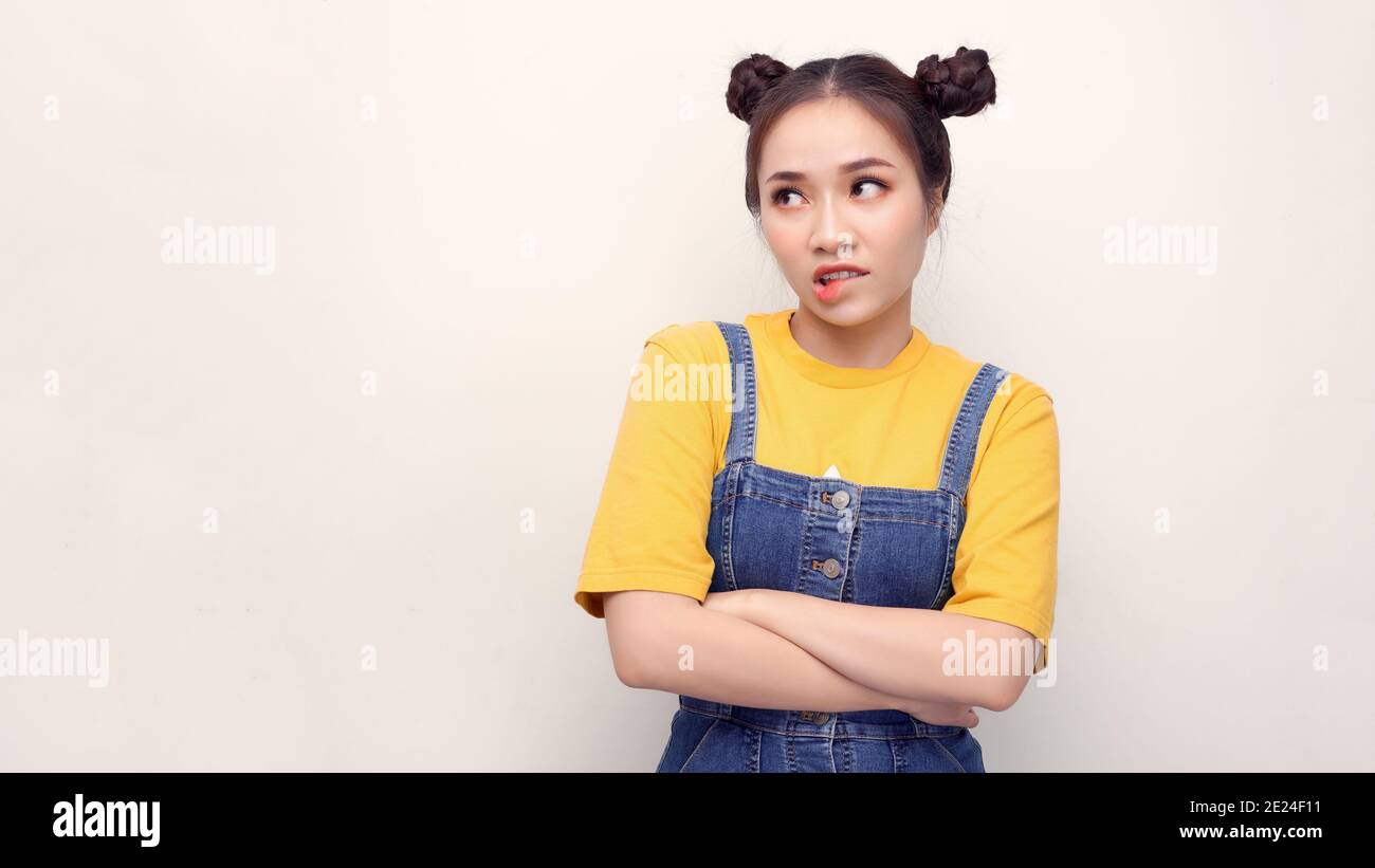 Portrait pose woman akimbo hi-res stock photography and images - Alamy