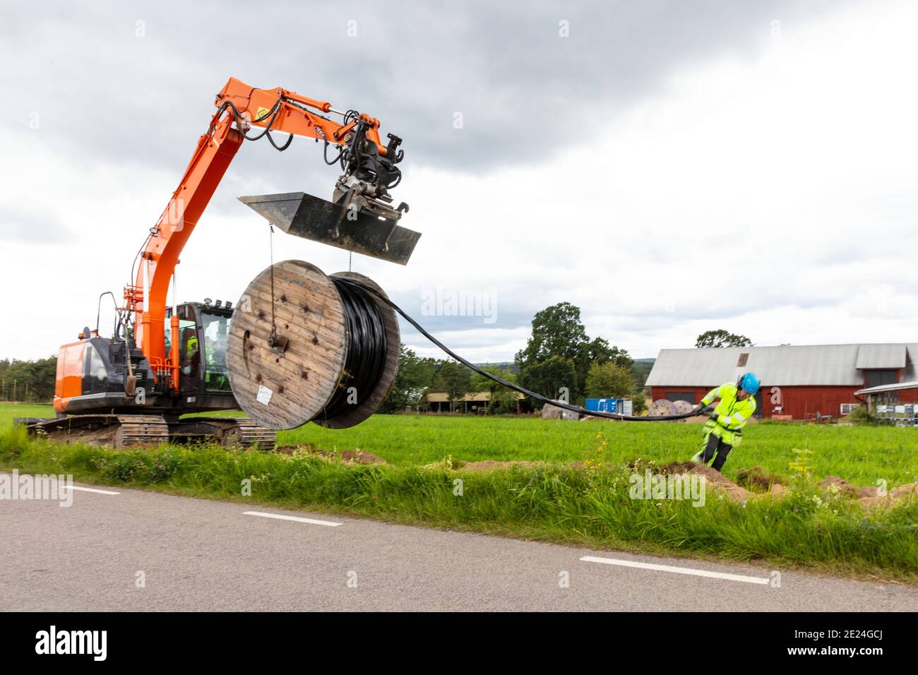Ditch digger hi-res stock photography and images - Alamy