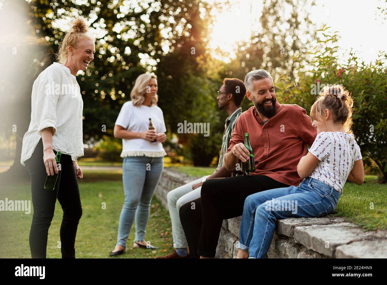 Friends Relaxing Together Party High Resolution Stock Photography and ...