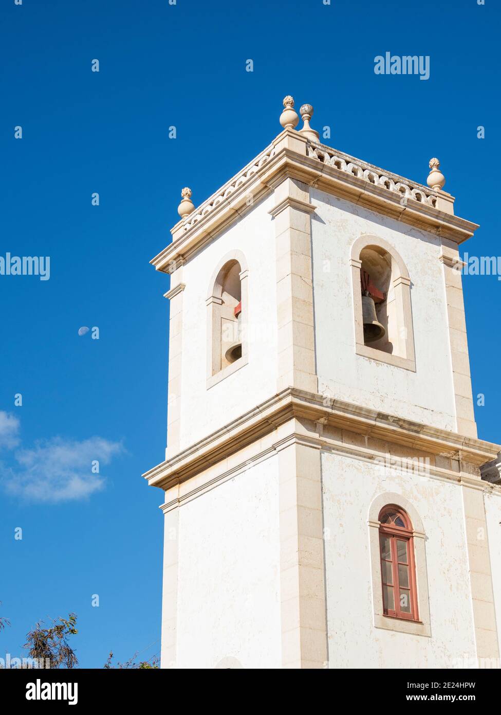 Igreja Nossa Senhora da Graca in Plato. The capital Praia on the island ...