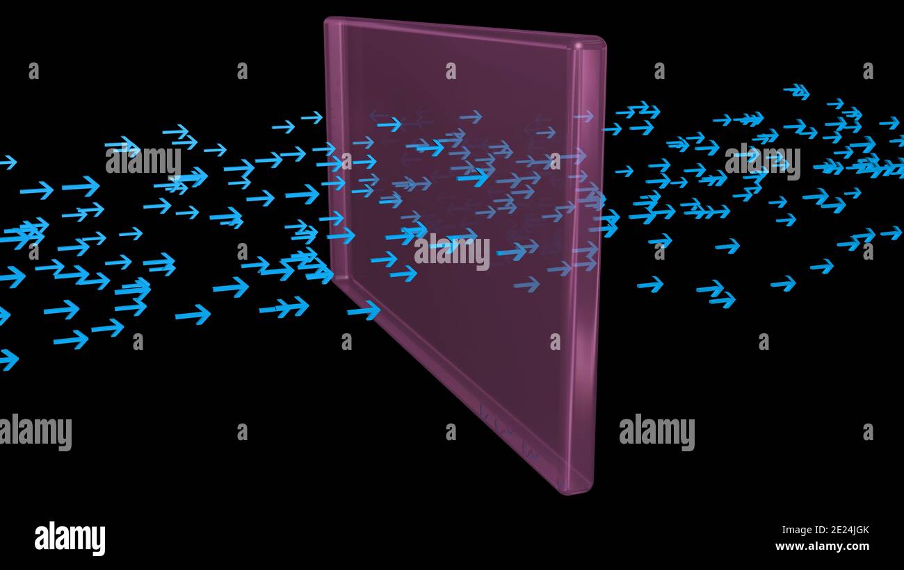 Ultraviolet light rays penetrate surface . Arrows enter transparent ...