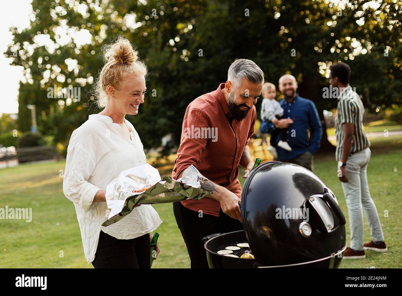 Two friends having dinner hi-res stock photography and images - Alamy