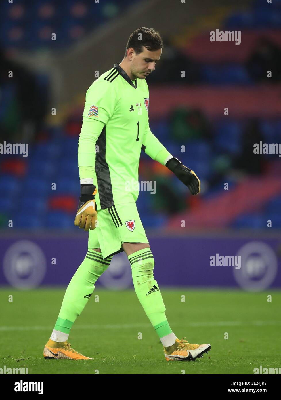 Wales goalkeeper Danny Ward during the UEFA Nations League Group 4 ...