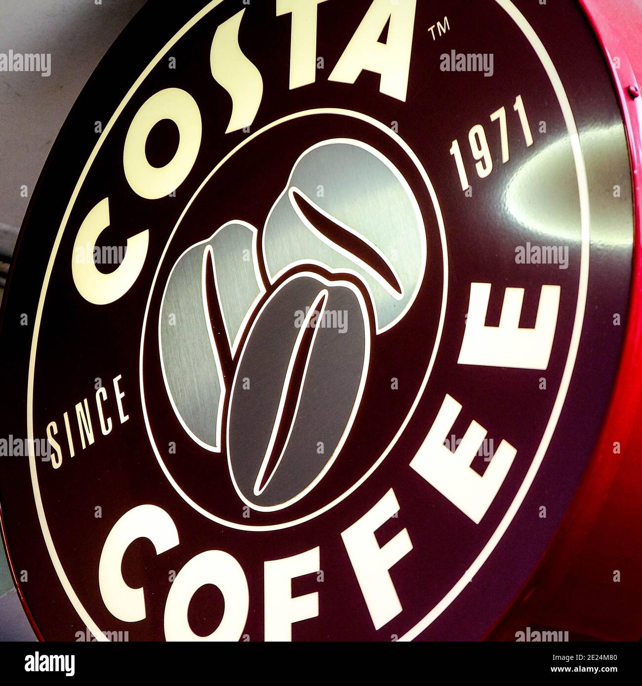 Community coffee logo hi-res stock photography and images - Alamy
