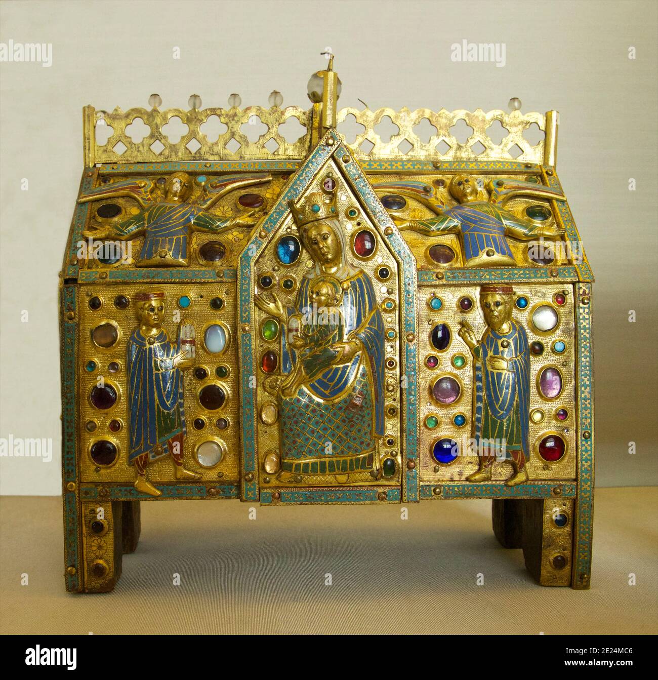 Reliquary Chasses, 13th century, Limoges, France, State Hermitage ...