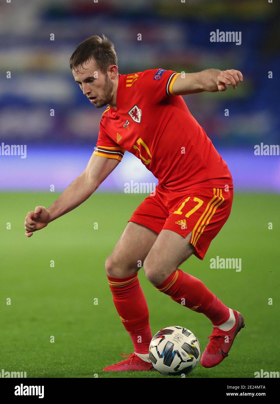 Wales' Rhys Norrington-Davies during the UEFA Nations League match at ...