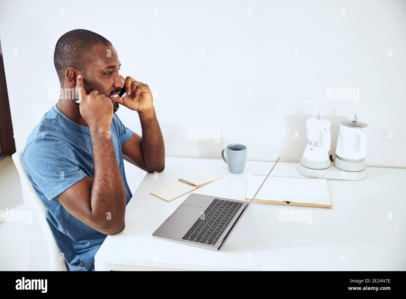 Plugging ear hi-res stock photography and images - Alamy