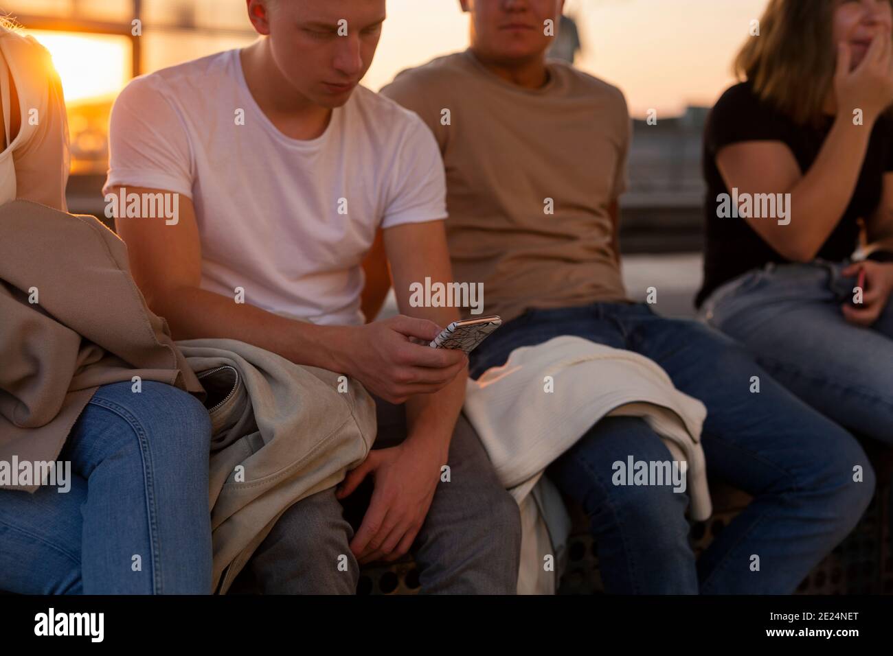 Friends friendship together communication hi-res stock photography and ...