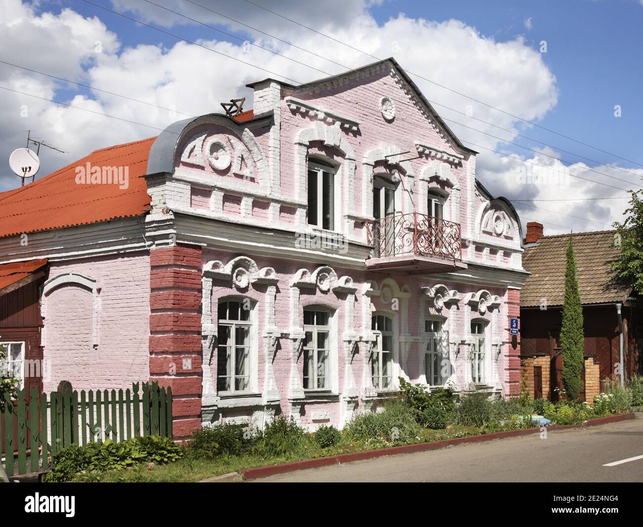 View of old Polotsk. Belarus Stock Photo - Alamy