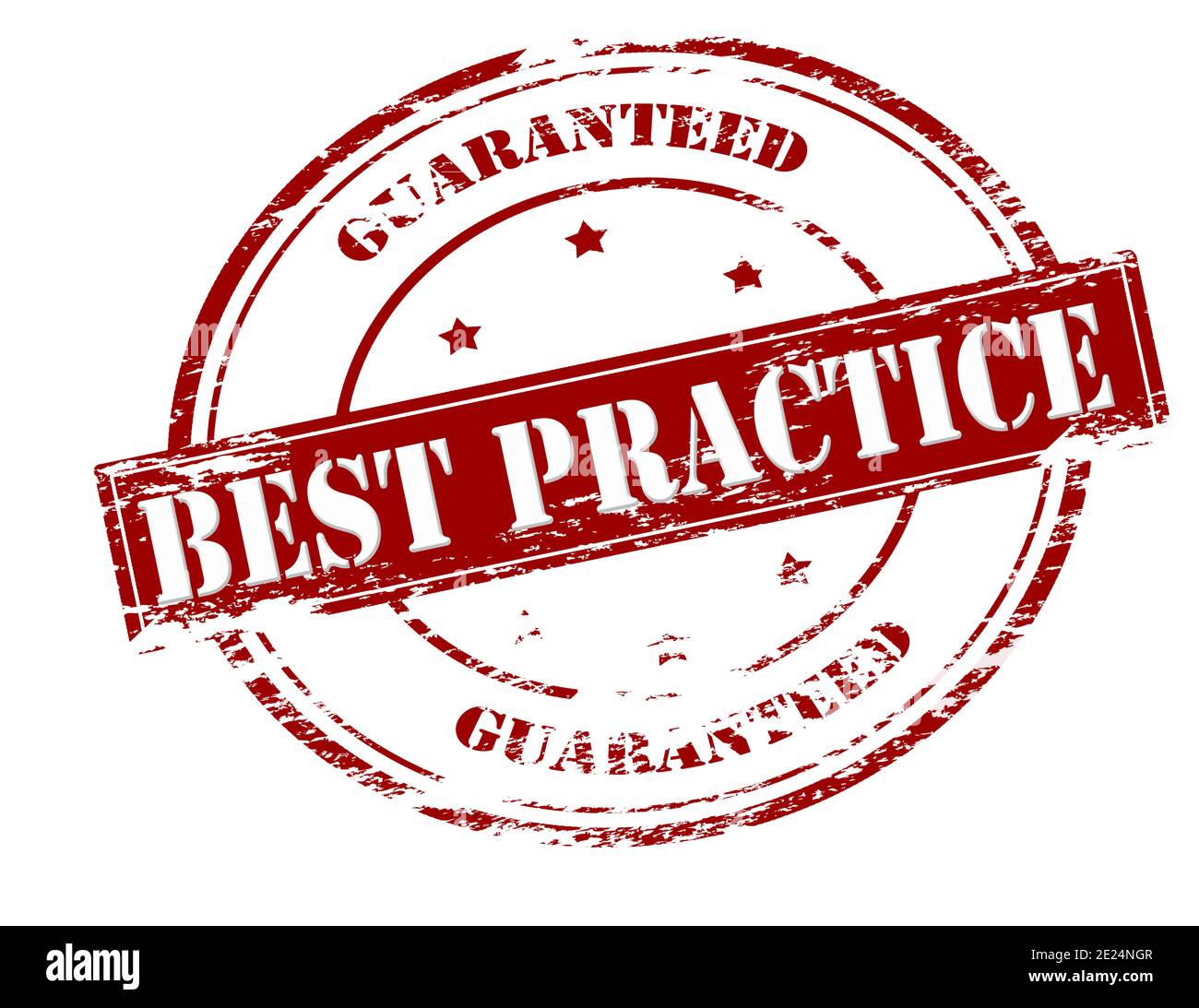 Rubber stamp with text best practice guaranteed inside, vector ...