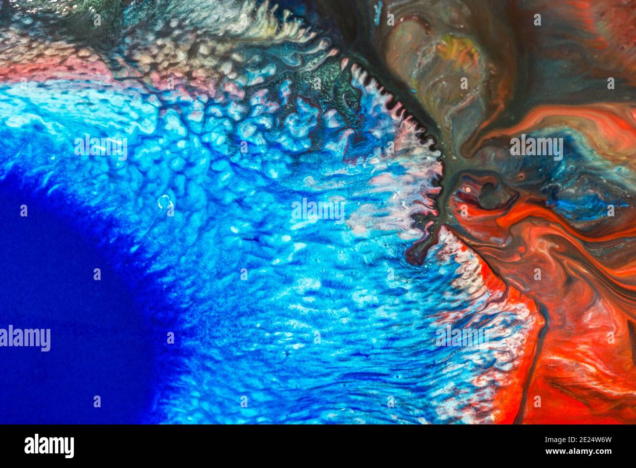 Illustration of an abstract acrylic background design Stock Photo - Alamy