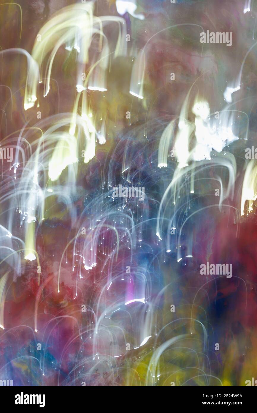 Vertical creative background design with light trails Stock Photo - Alamy