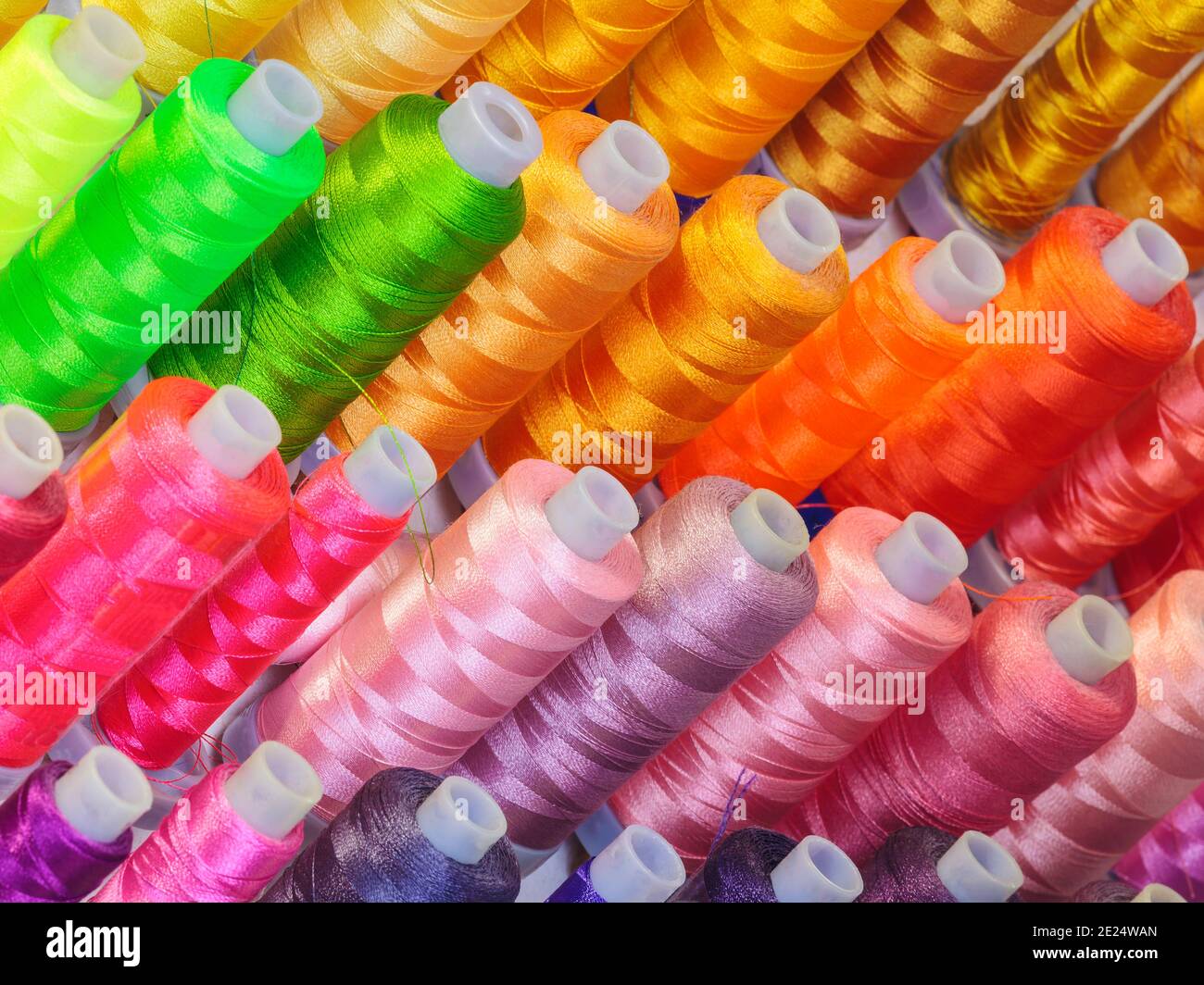 Fabric cotton reels hi-res stock photography and images - Alamy