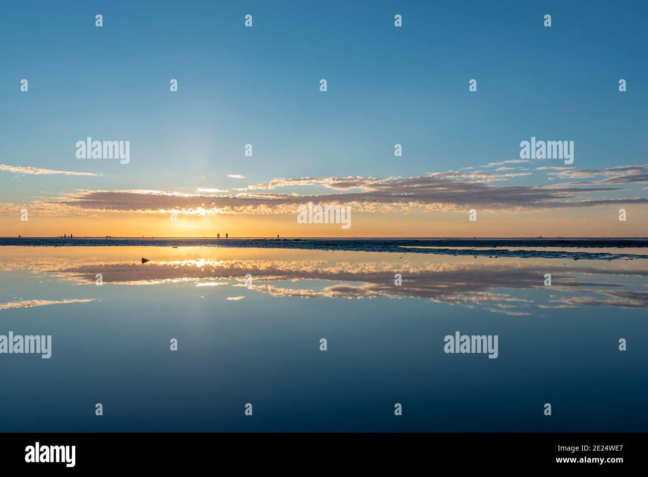 Wadden Sea, Cuxhaven, Lower Saxony, Germany, Europe Stock Photo - Alamy