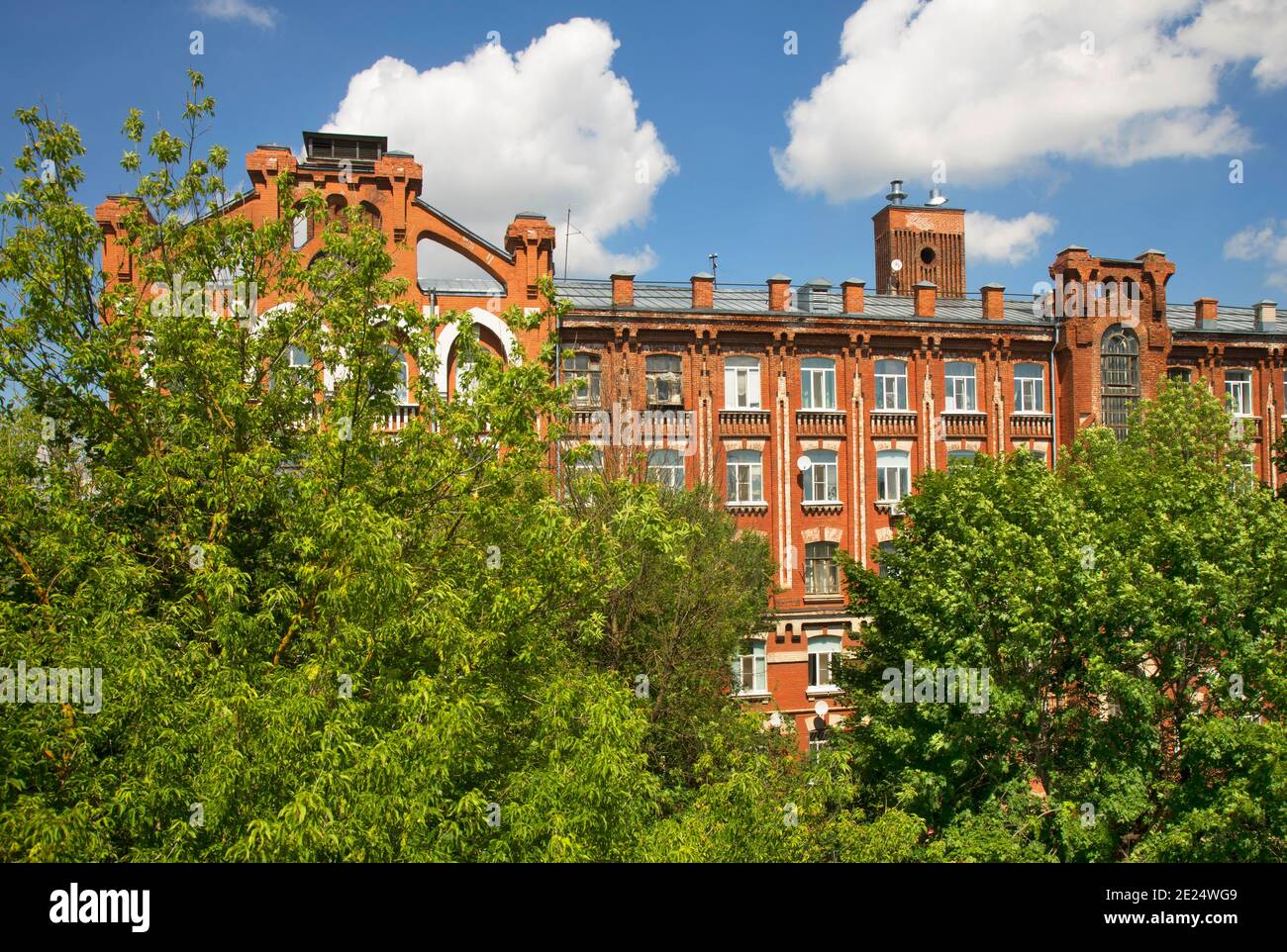 Yard Proletarka (Morozovsky town, Morozovsky barracks) built by Savva ...