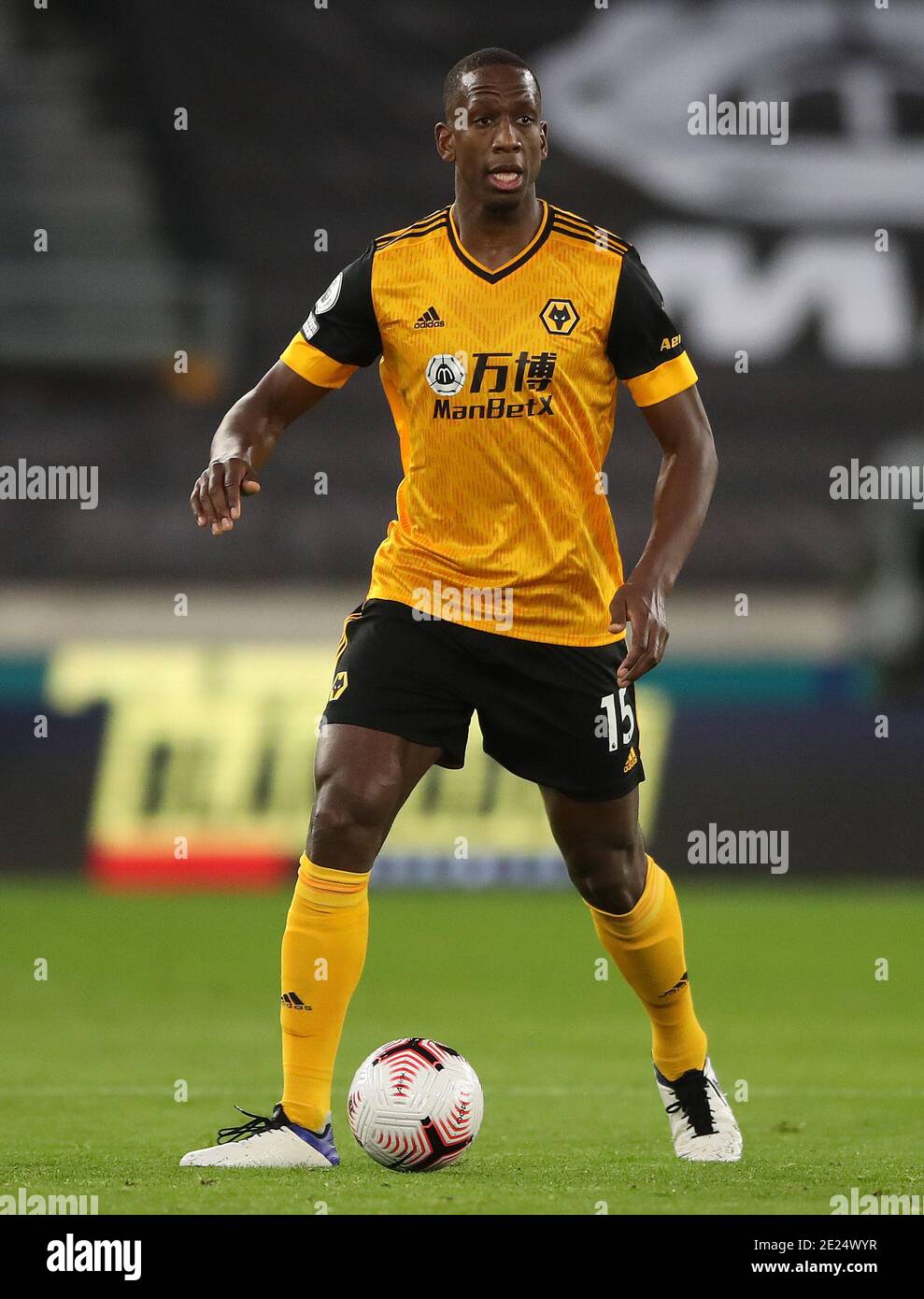 Wolverhampton Wanderers' Willy Boly during the Premier League match at ...