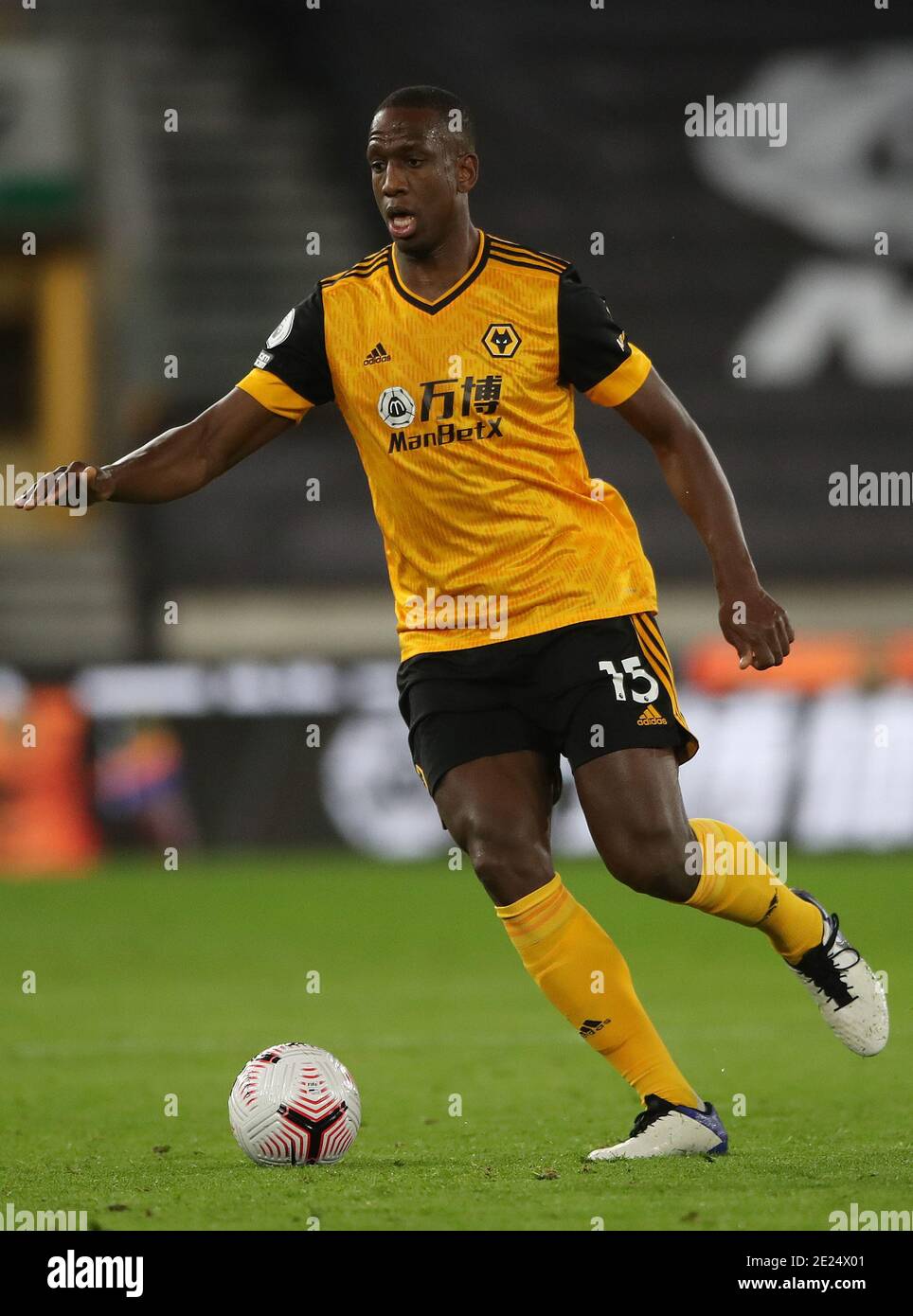 Wolverhampton Wanderers' Willy Boly during the Premier League match at ...