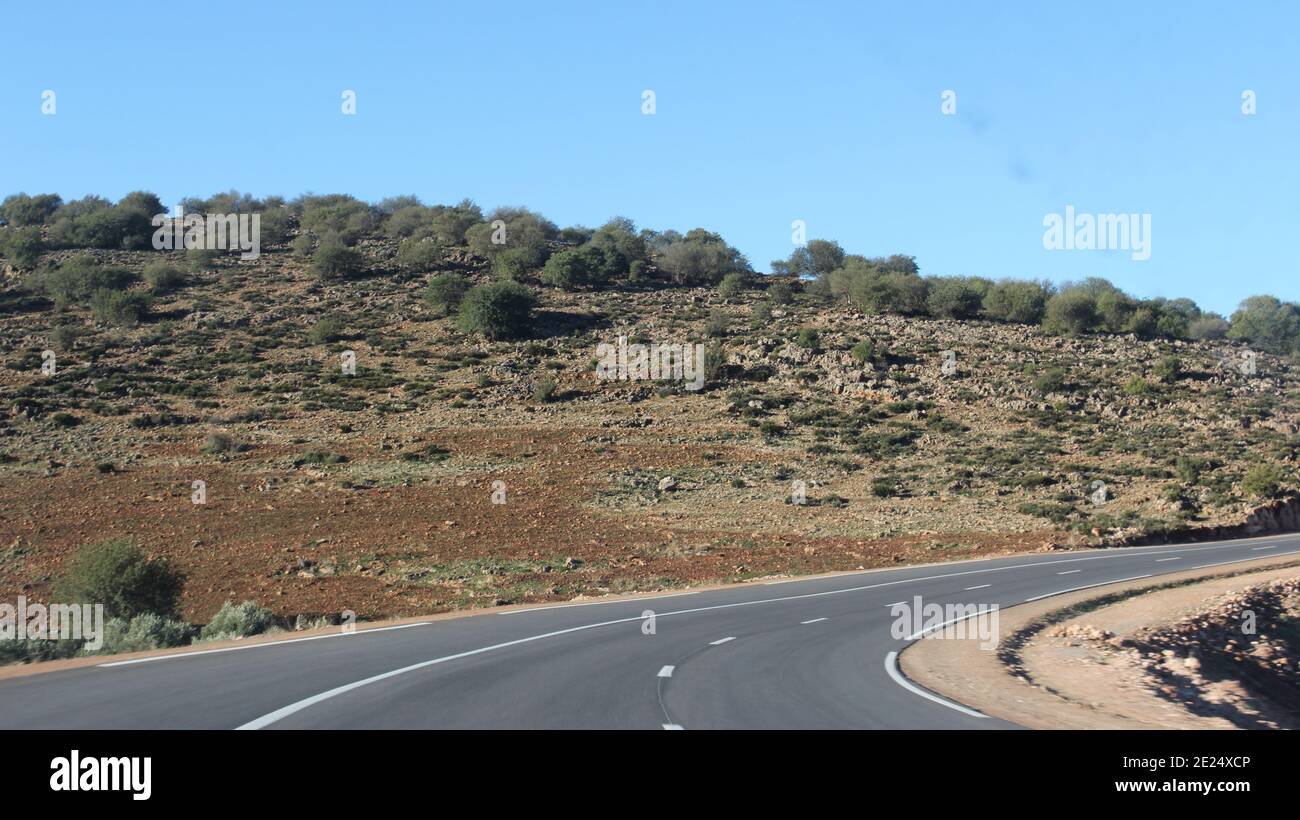 Landscape empty nobody curve hi-res stock photography and images - Alamy