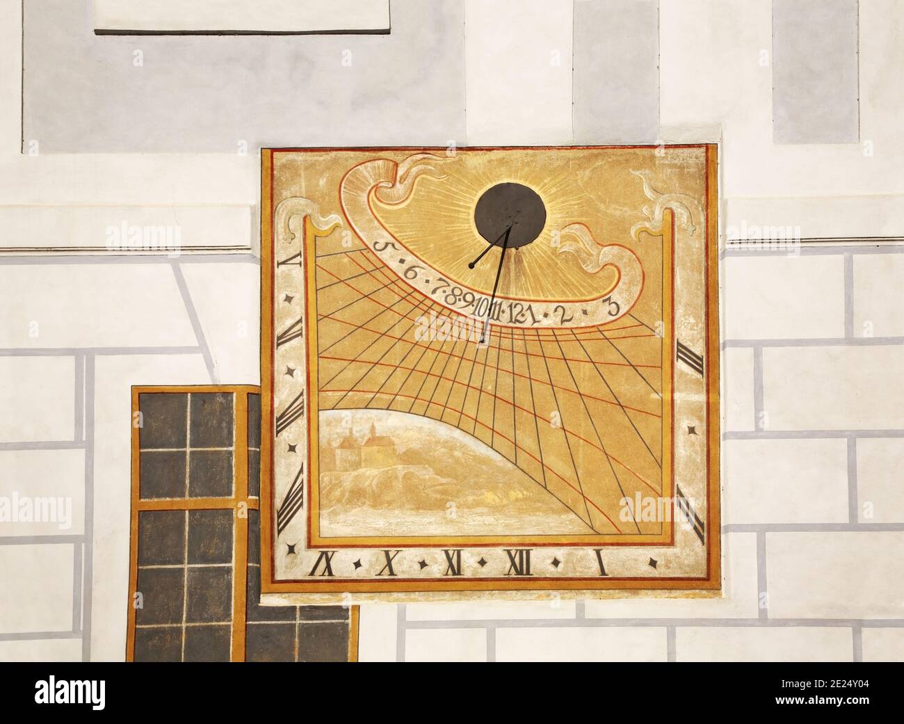 Sundial court hi-res stock photography and images - Alamy