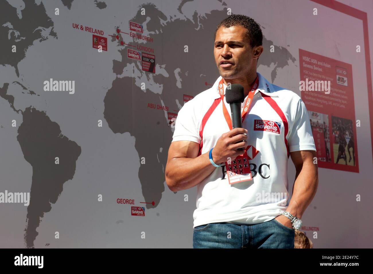 England Rugby legend Jason Robinson OBE Stock Photo - Alamy