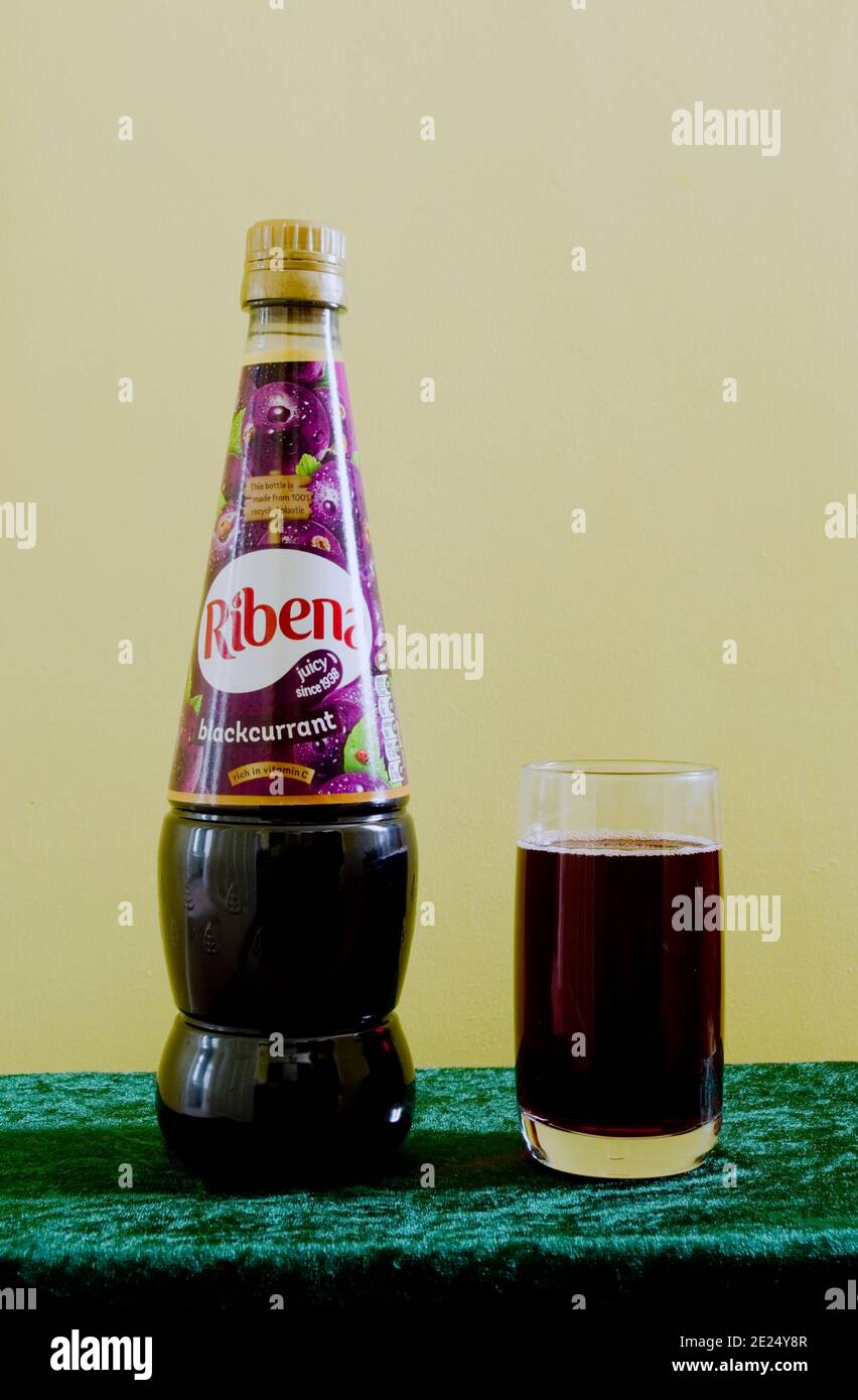 Glass of ribena hi-res stock photography and images - Alamy