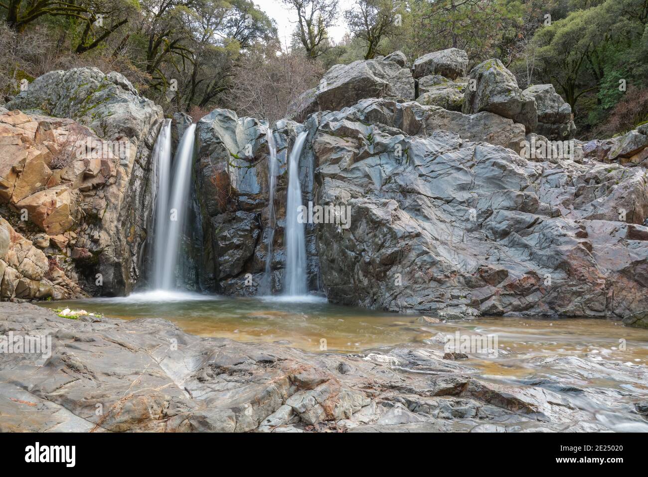 Spring Creek Waterfall Long Exposure Stock Photo - Alamy