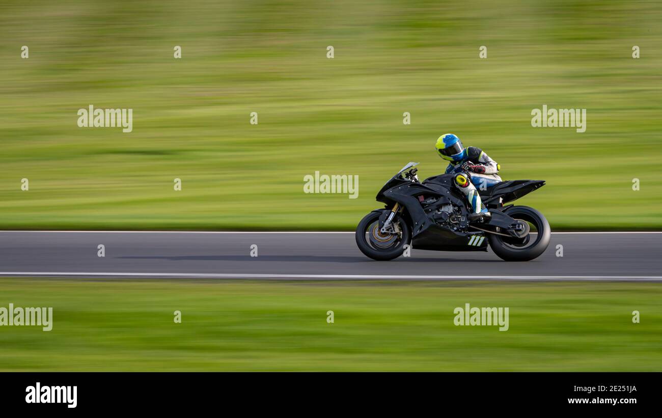 Racing motor bike on circuit hi-res stock photography and images - Alamy