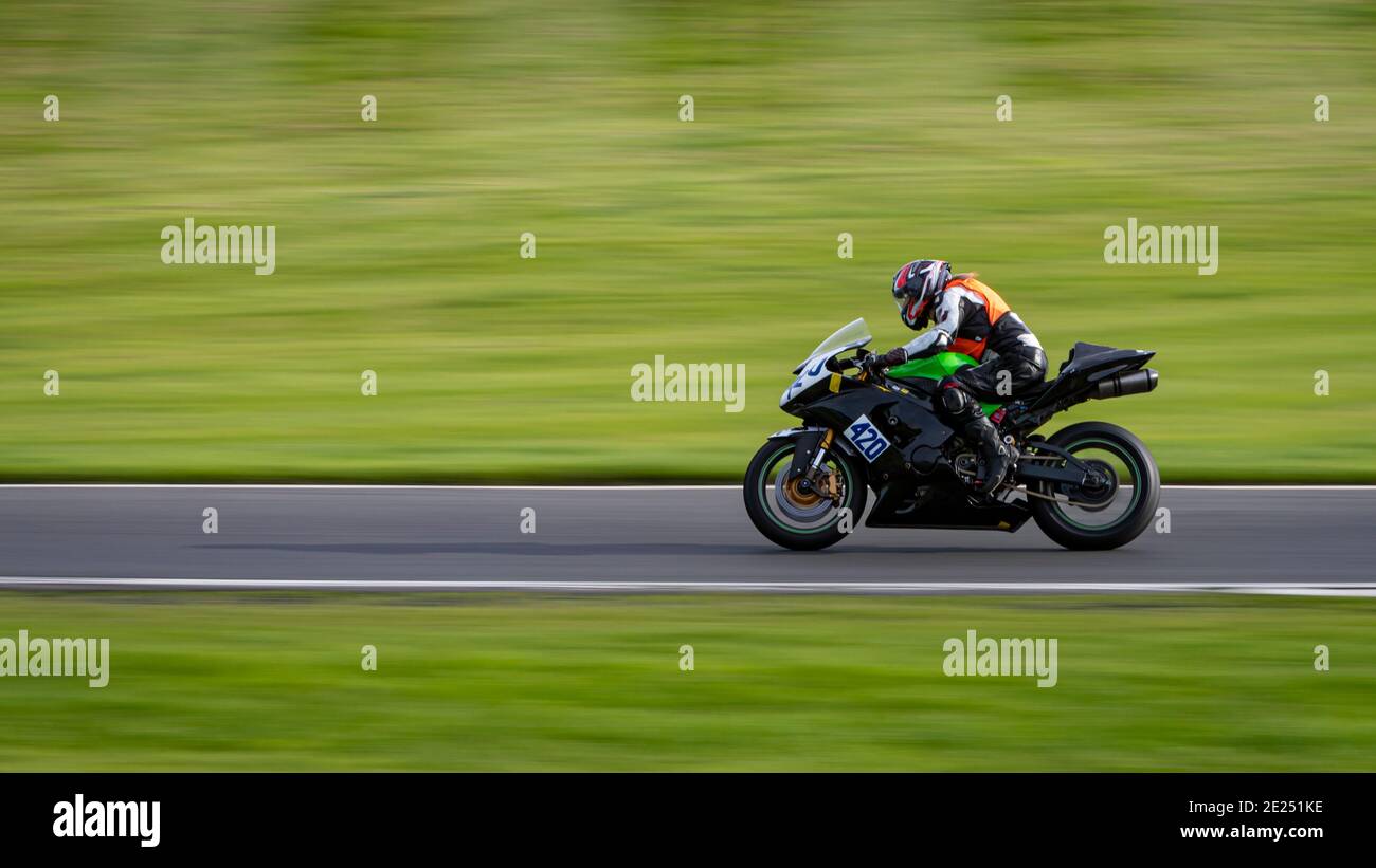 Racing motor bike on circuit hi-res stock photography and images - Alamy