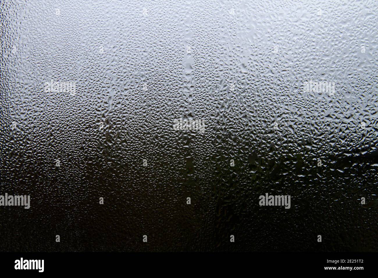 Water condensation on a window glass Stock Photo - Alamy