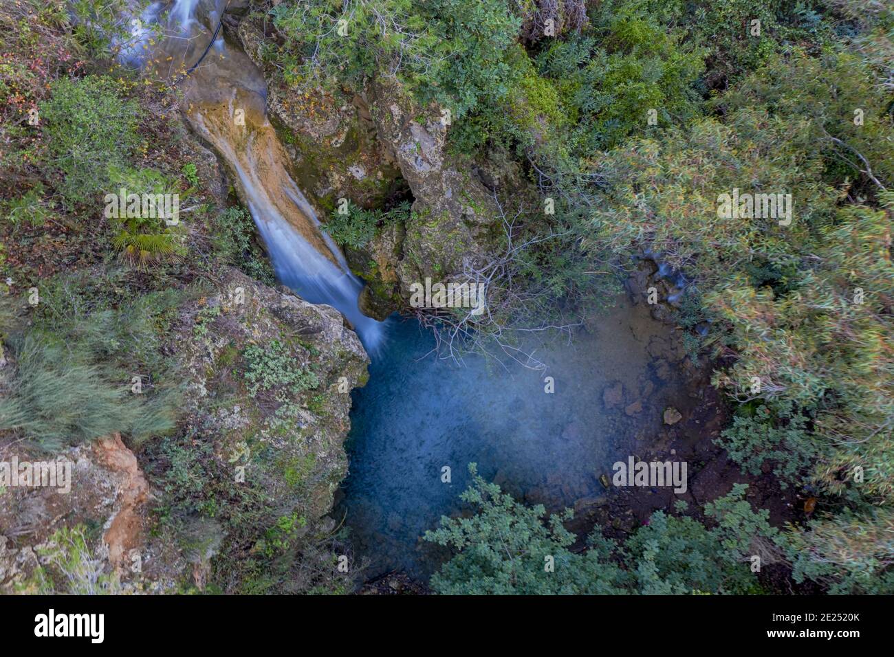 puente palo waterfall in the municipality of Marbella Stock Photo - Alamy