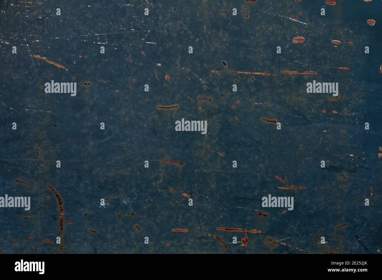 Dark blue rusty metal sheet, grunge texture or background Stock Photo ...