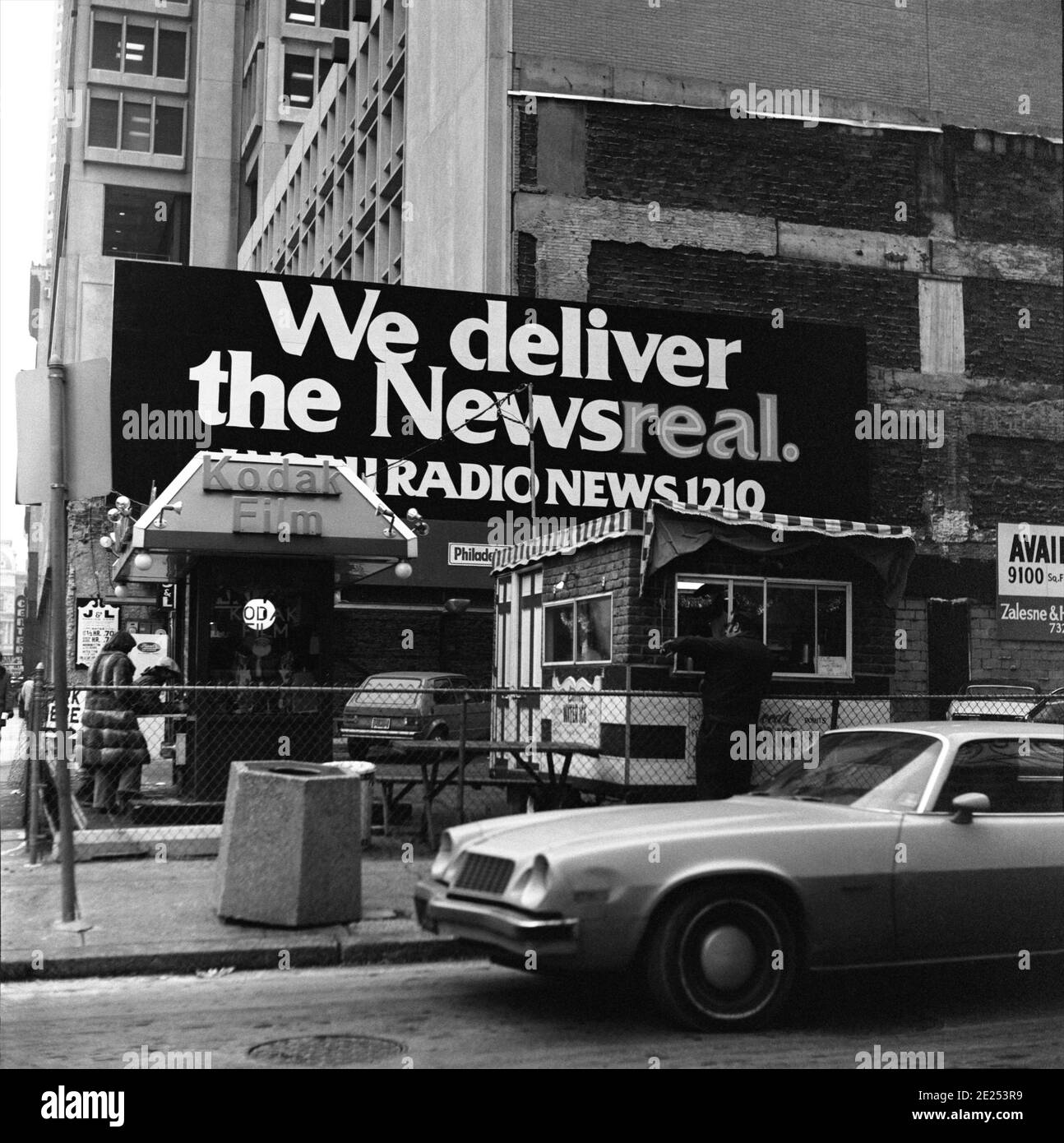 Street scene.Philadelphia, USA, 1976 Stock Photo - Alamy