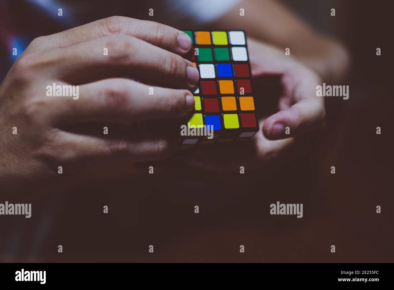 BANGA, PH– MAY 30, 2019: Rubik's Cube was invented in 1974 by Hungarian ...