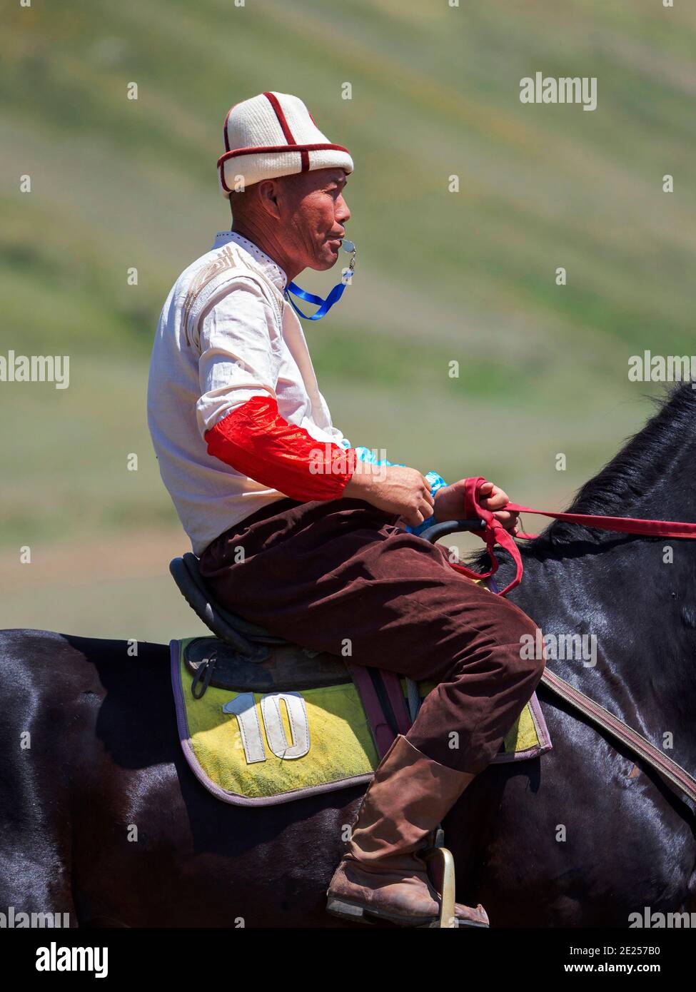 Wrestling on horseback hi-res stock photography and images - Alamy