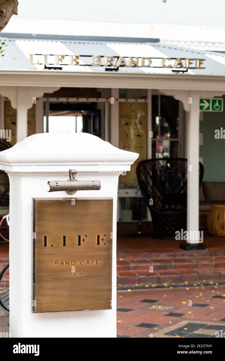 Cape Town, South Africa - December 14, 2020: Exterior view of Life ...